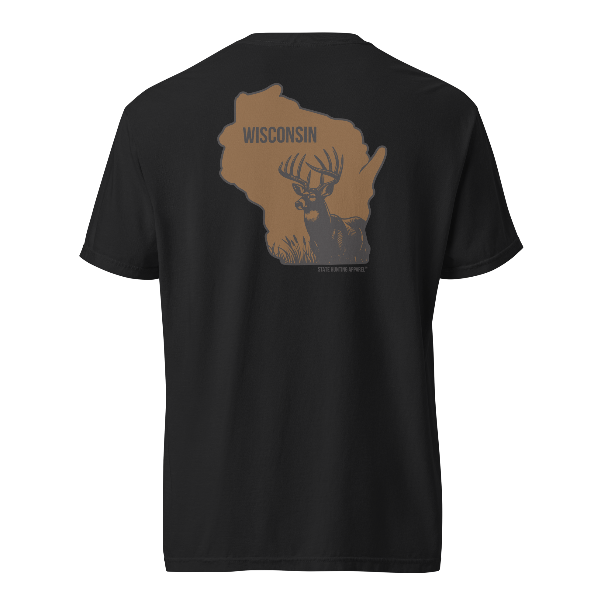 Wisconsin Buck Hunting "The Giant" T-Shirt – State Outdoor Apparel