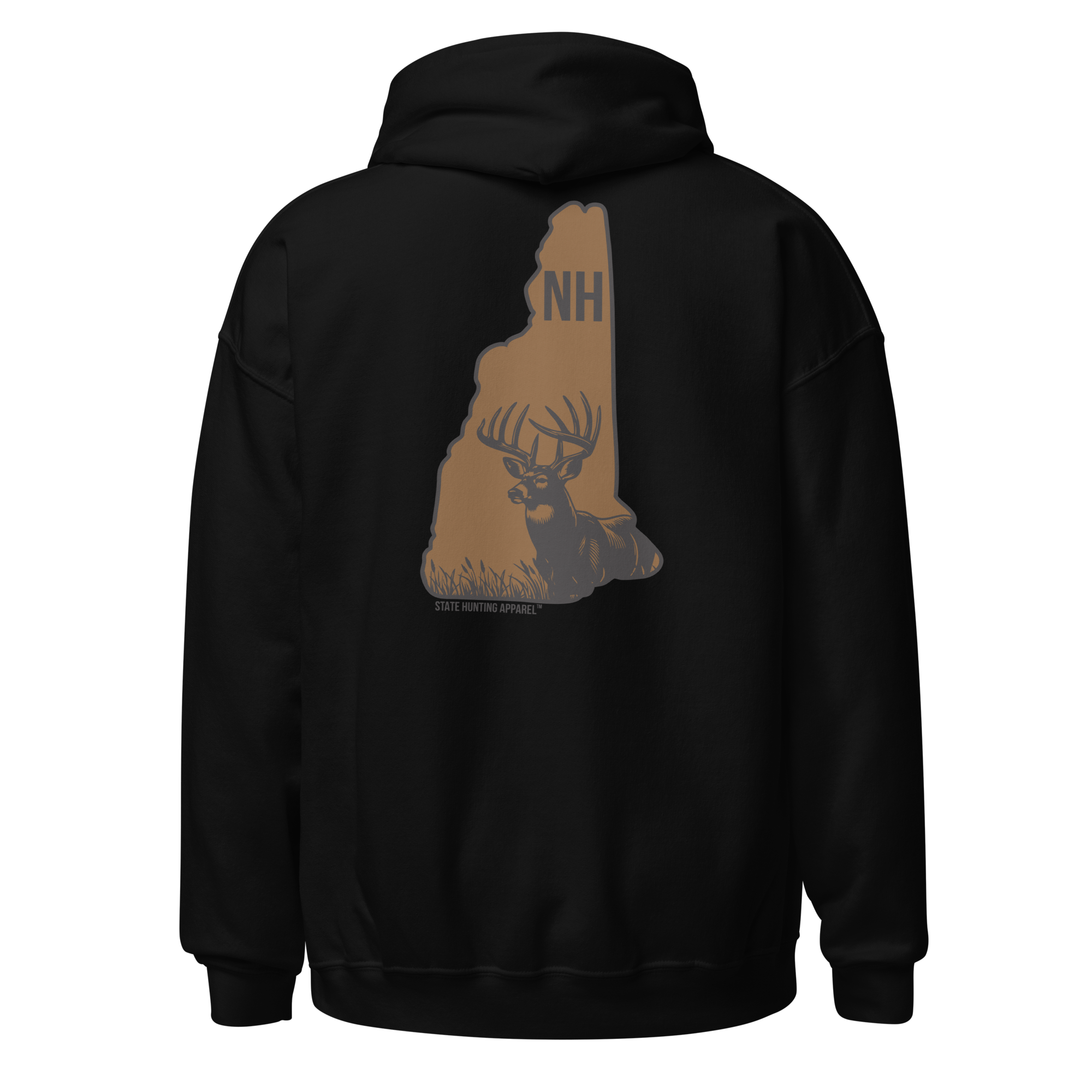 New Hampshire Buck Hunting "The Giant" Hoodie – State Outdoor Apparel